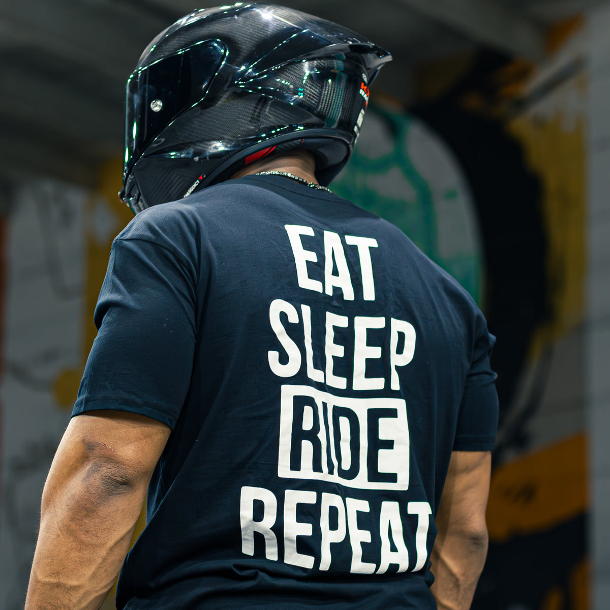 EAT SLEEP RIDE TEE (SMALL & MEDIUM ONLY) – Fast Lane Gang